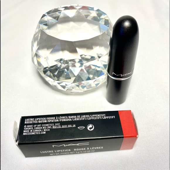 MAC Cosmetics | Makeup | Maclustreglass Lipstick 52 See Sheer | Poshmark